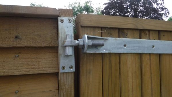 GALV 1200mm (48 inch) Adjustable Hook and Band Hinges PER PAIR complete ...